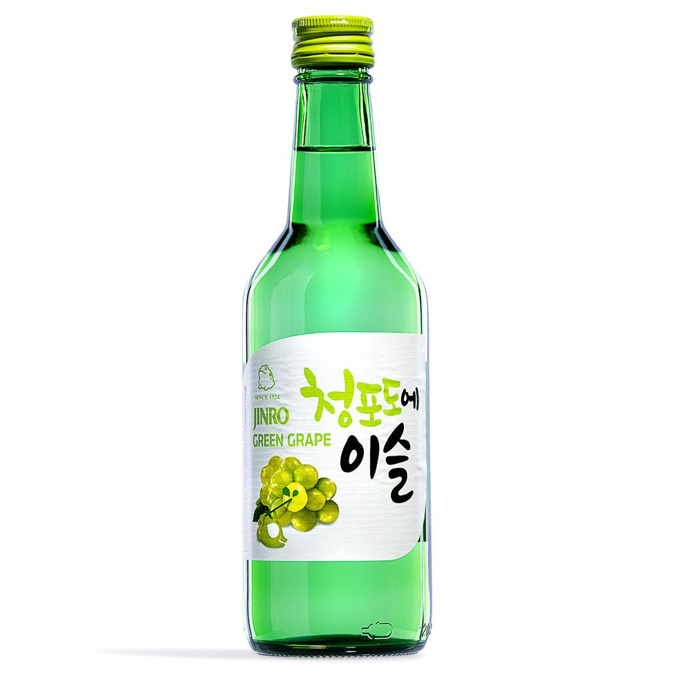 Jinro Grape Soju 청포도에이슬 – Bigwin Asian Mart