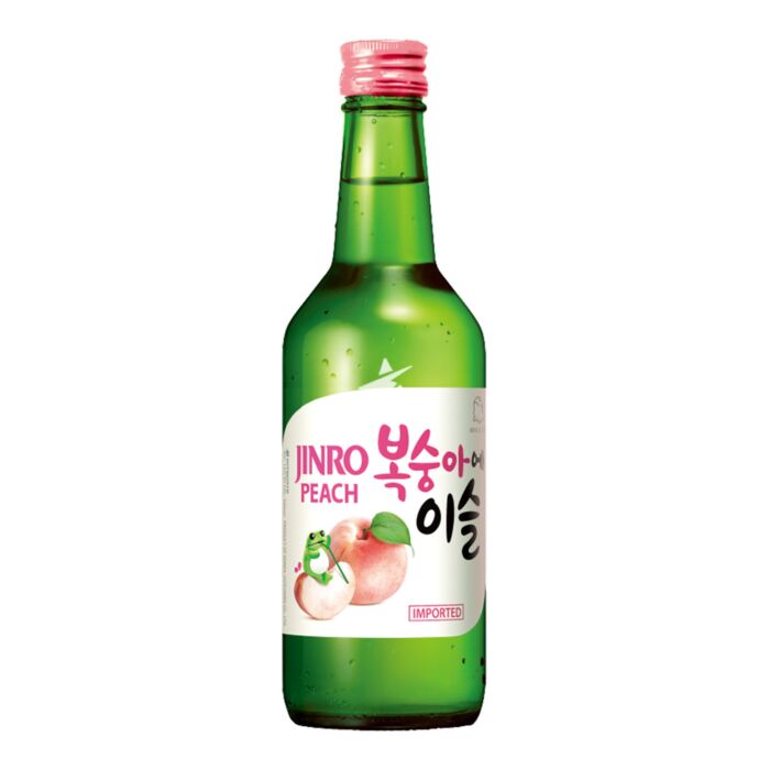 Jinro Peach Soju 복숭에이슬 – Bigwin Asian Mart